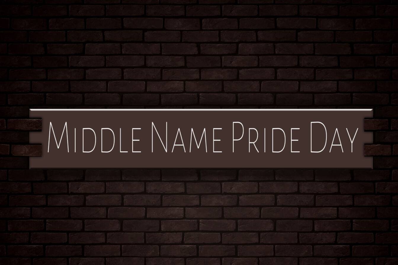National Middle Name Pride Day in United States in 2025 | Dayspedia